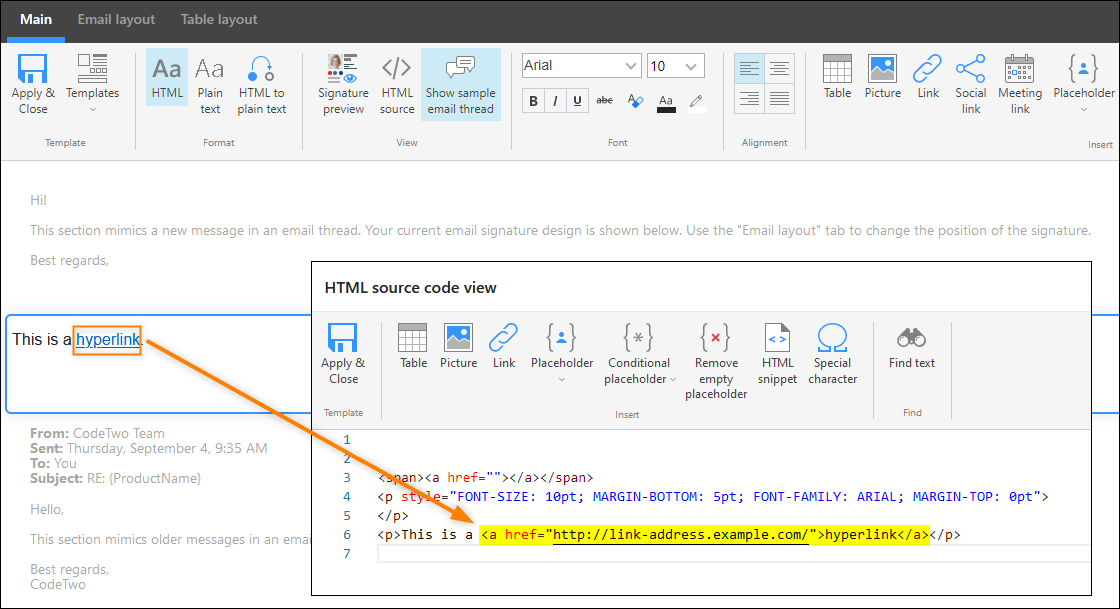 Hyperlinks: how to change their color and style, and add Active ...
