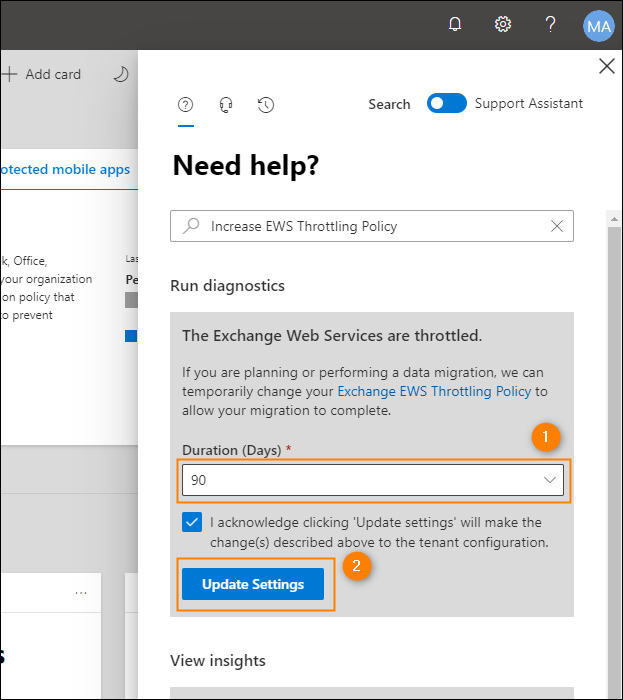 How the Exchange throttling policy impacts CodeTwo software