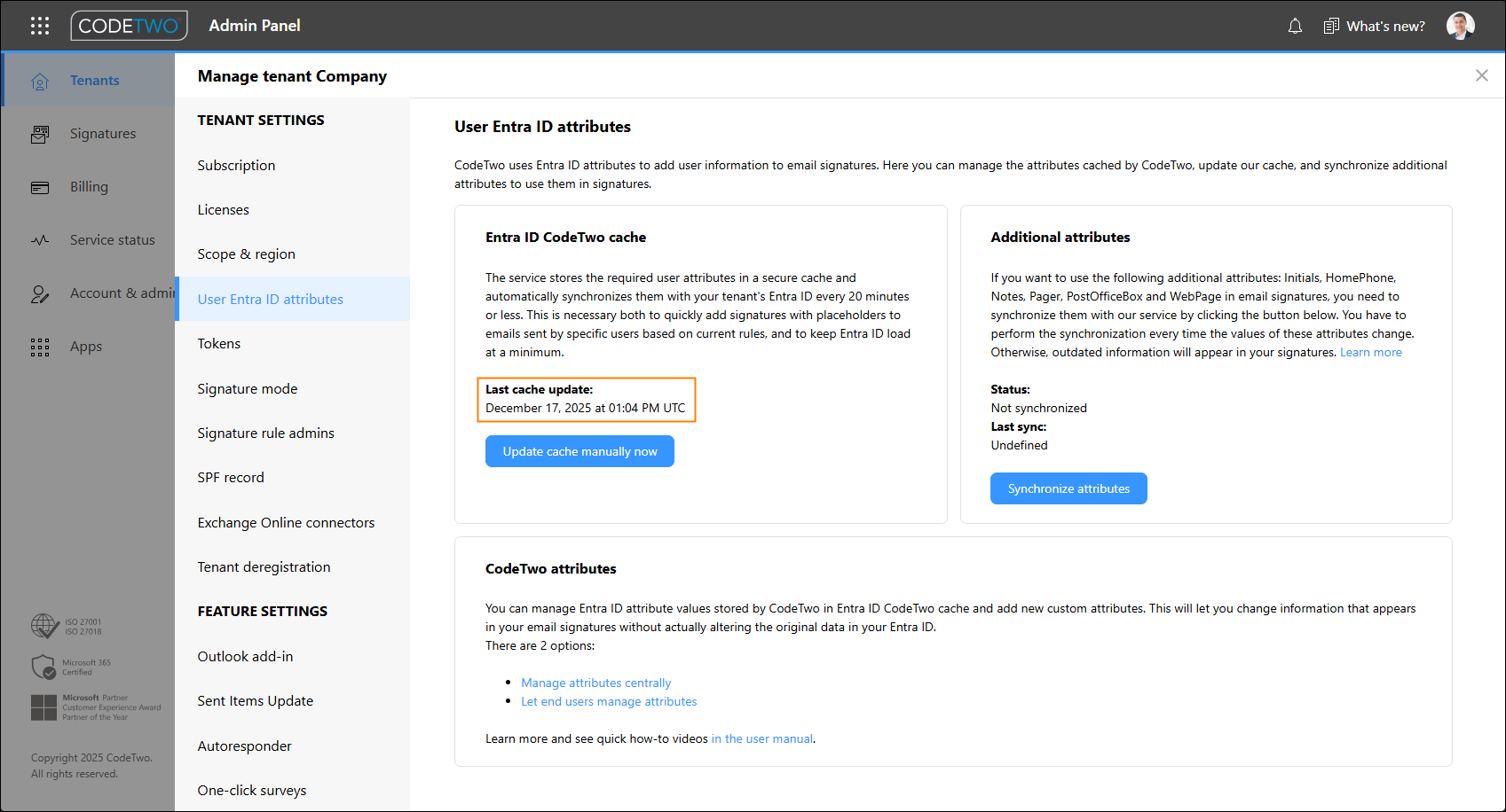 CodeTwo signatures are not added to emails in Microsoft 365 ...