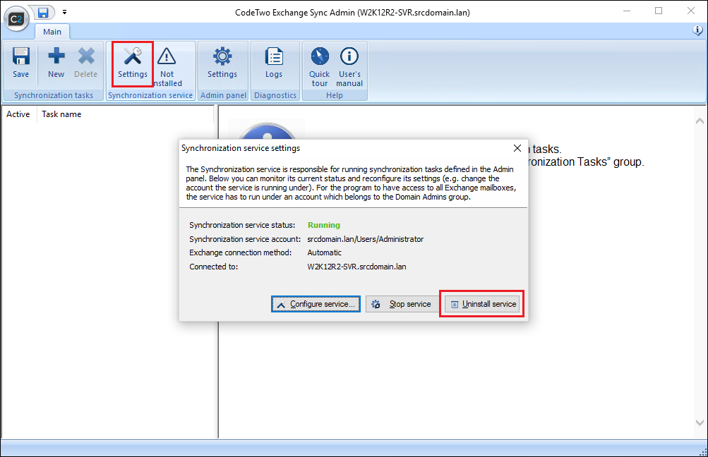 Public folders are not visible in CodeTwo Exchange Sync