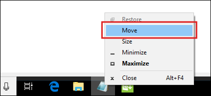 How to move off-screen windows back to the desktop