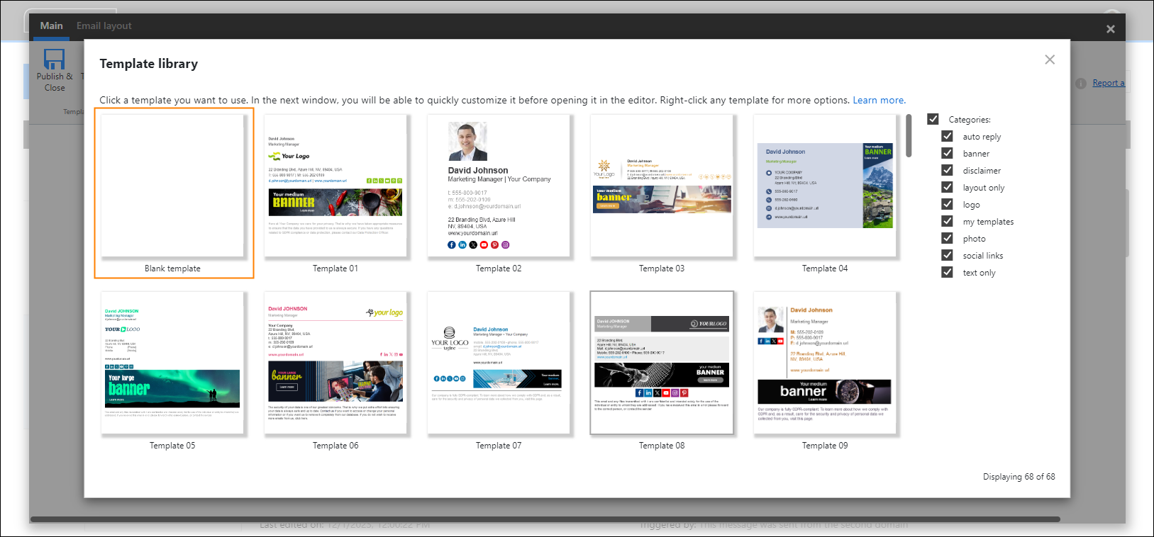 How to import an HTML signature template into CodeTwo email signature ...