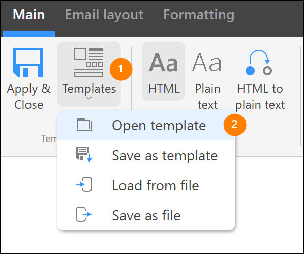 How to import an HTML signature template into CodeTwo email signature ...