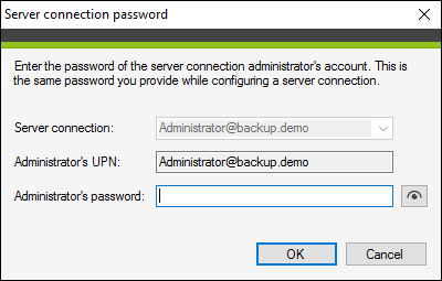 How to use connections created by other users in CodeTwo Backup