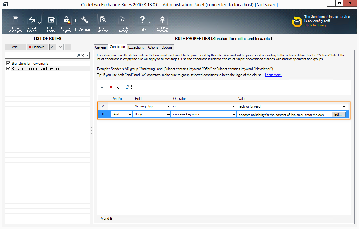 How to add different signatures to new emails, replies and forwards