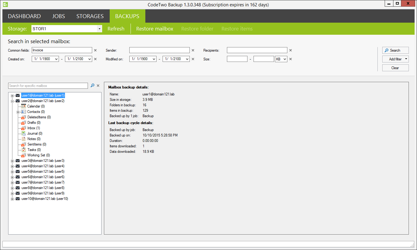 How To Restore Backups Codetwo Backup Users Manual