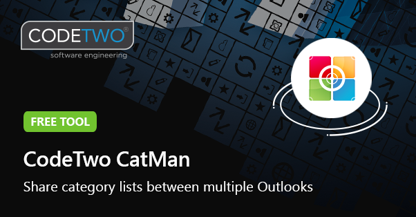 Outlook Category sharing between computers.