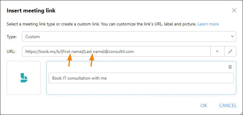 Integrations - Meeting scheduling & direct meetings - Microsoft ...
