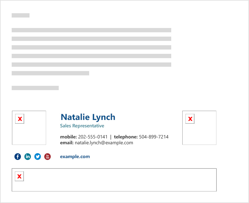 Email signature management in Microsoft 365 & Office 365