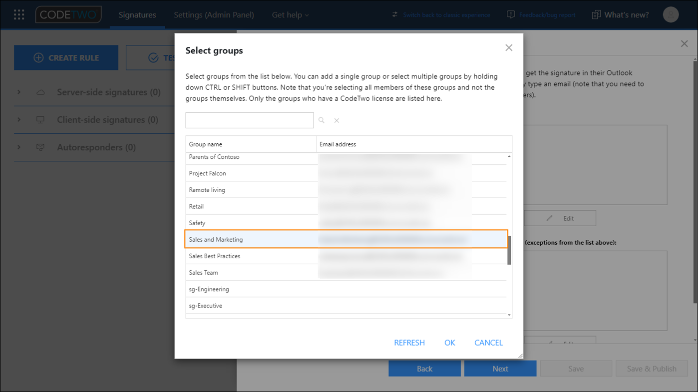 Examples of use - Email signatures - Use signatures with shared/group mailboxes | CodeTwo Email ...