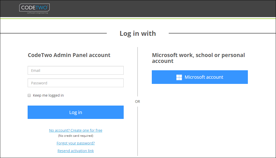 Tenant management | CodeTwo Email Signatures for Office 365 User's manual
