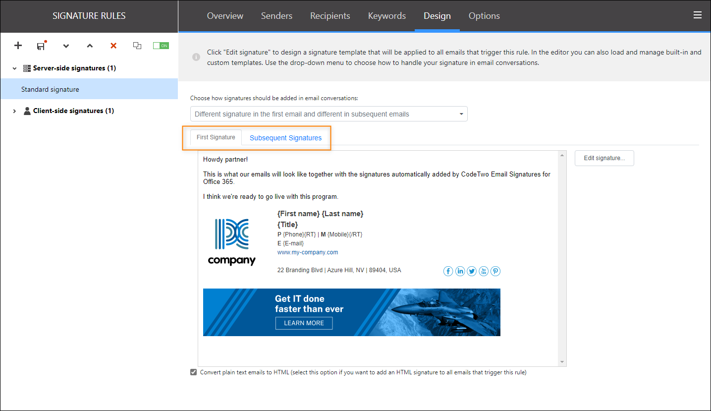 Manage signatures - Manage signatures in email conversations | CodeTwo ...