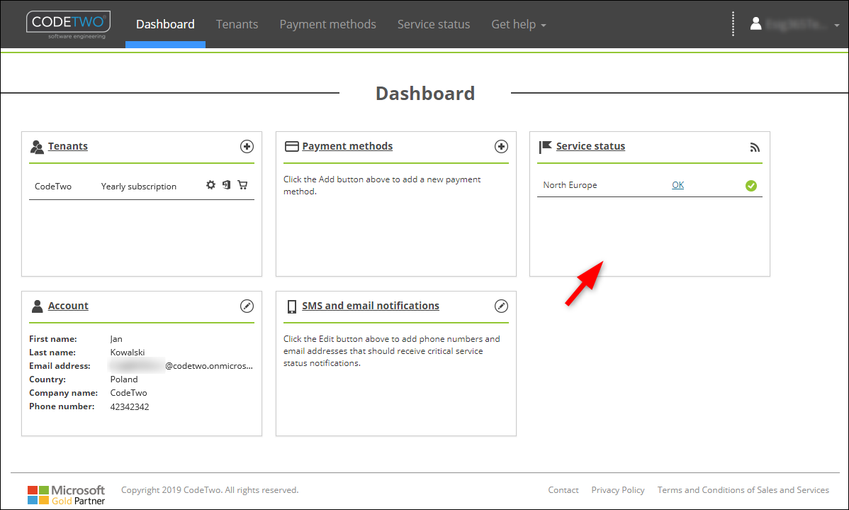 Monitoring and diagnostics | CodeTwo Email Signatures for Office 365 ...