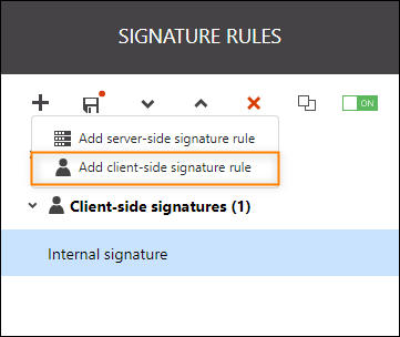 Examples of use - Add different signatures to internal and external emails | CodeTwo Email ...