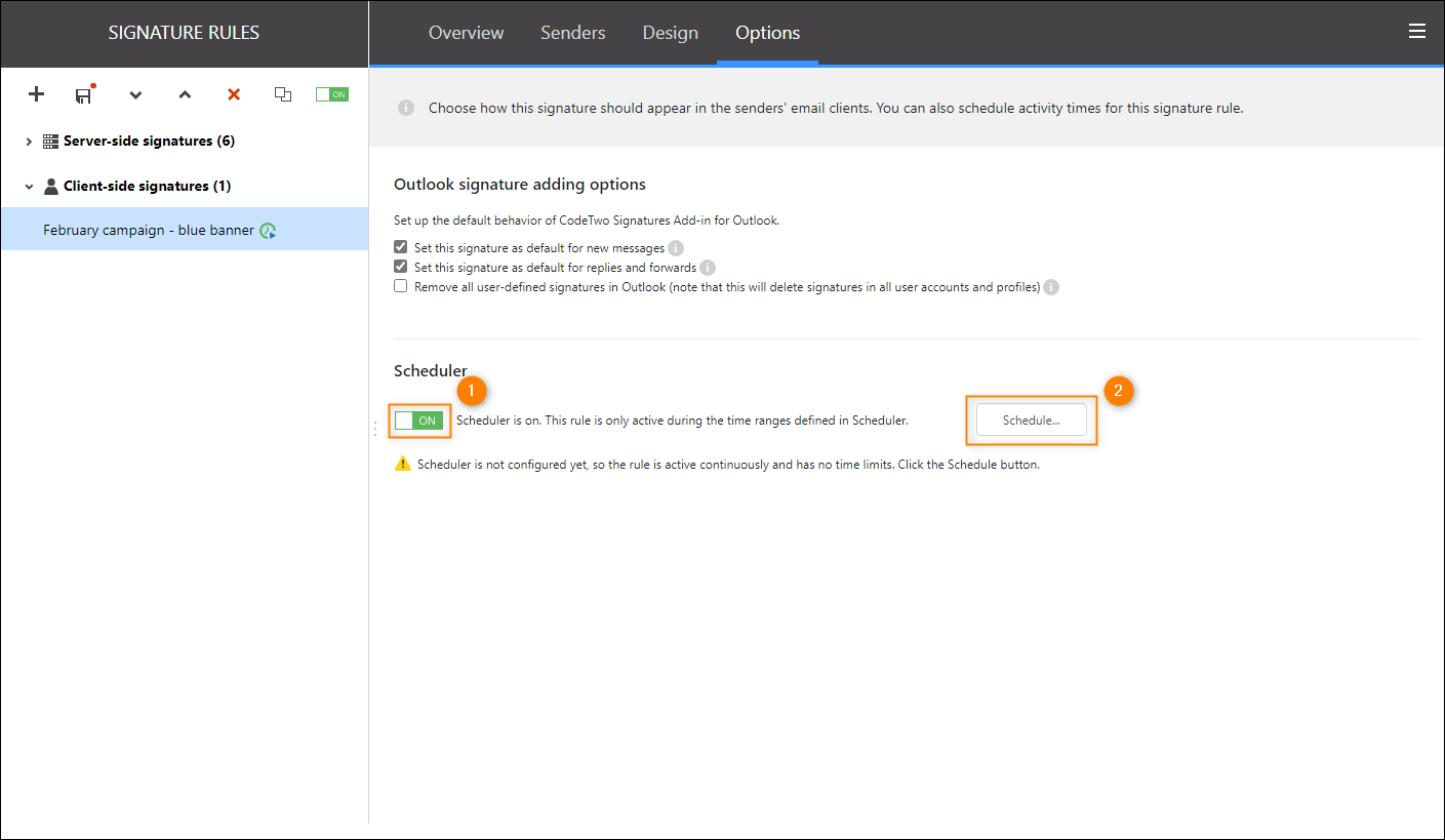 Examples of use - Use signatures with alternating banners | CodeTwo ...