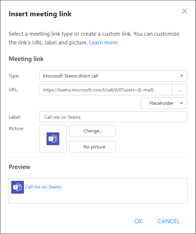 Integrate Microsoft Teams with CodeTwo Email Signatures 365