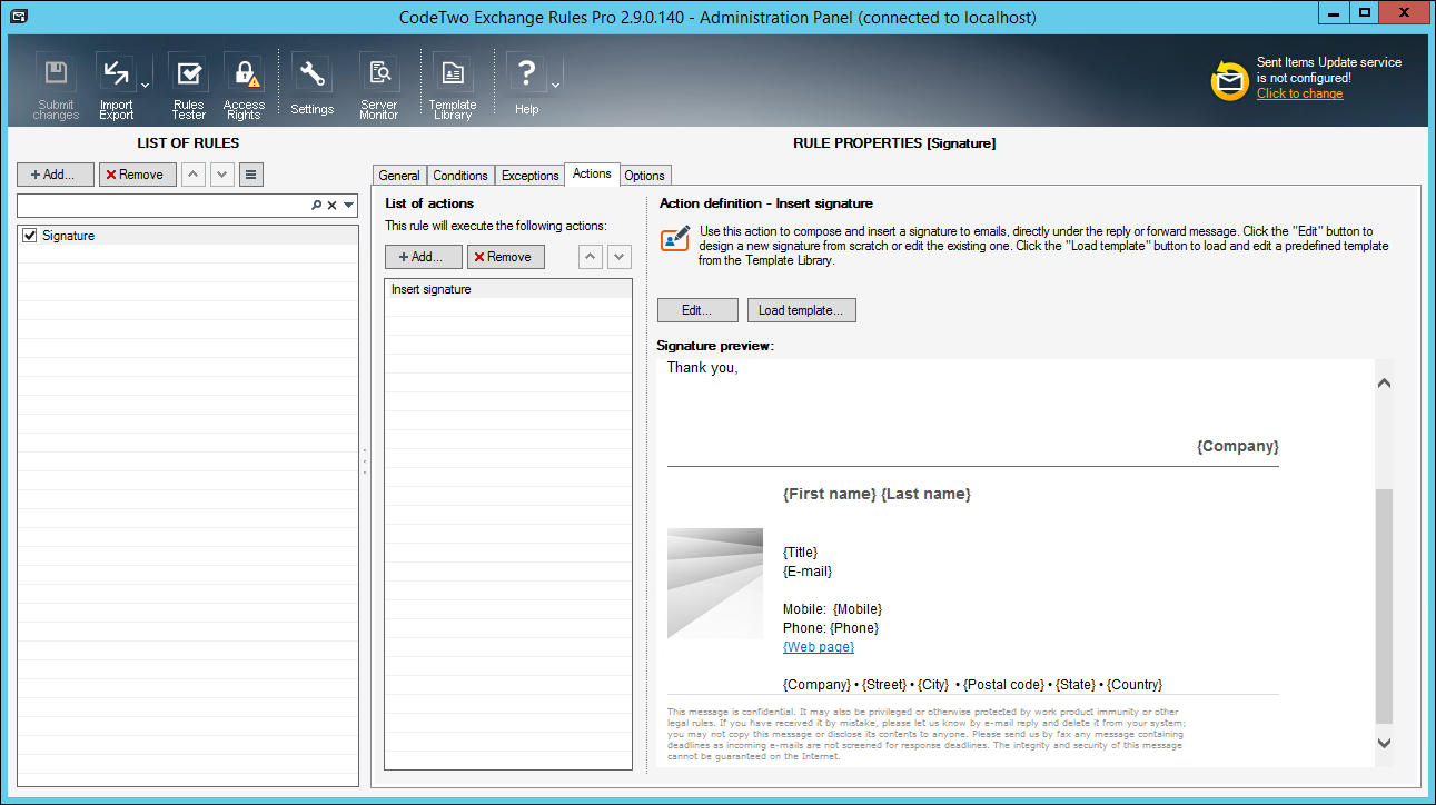 Understanding the program - Profiling | CodeTwo Exchange Rules Pro User ...