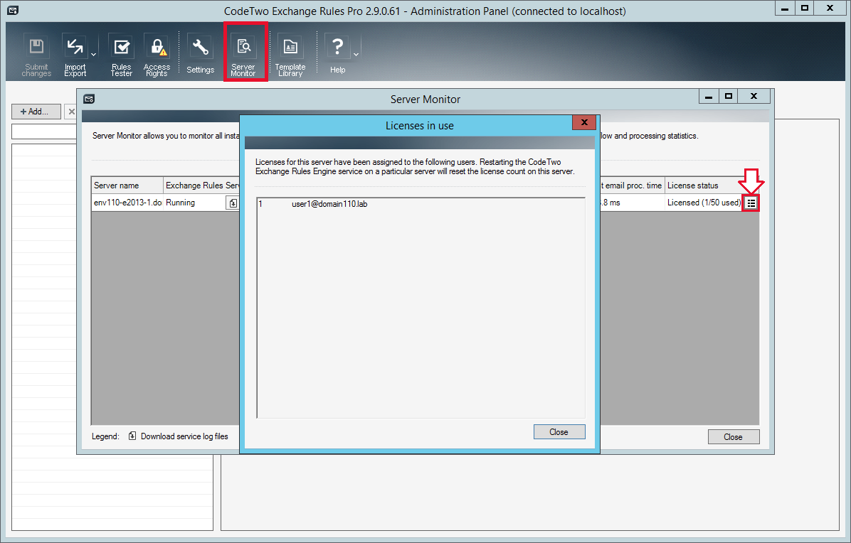 Licensing | CodeTwo Exchange Rules Pro User's manual