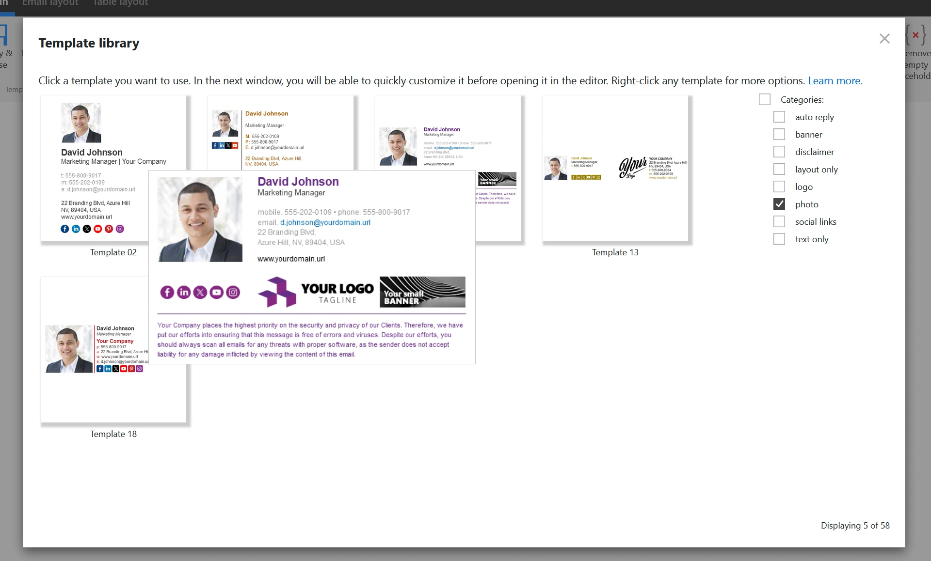 How to add users' photos to email signatures on Office 365