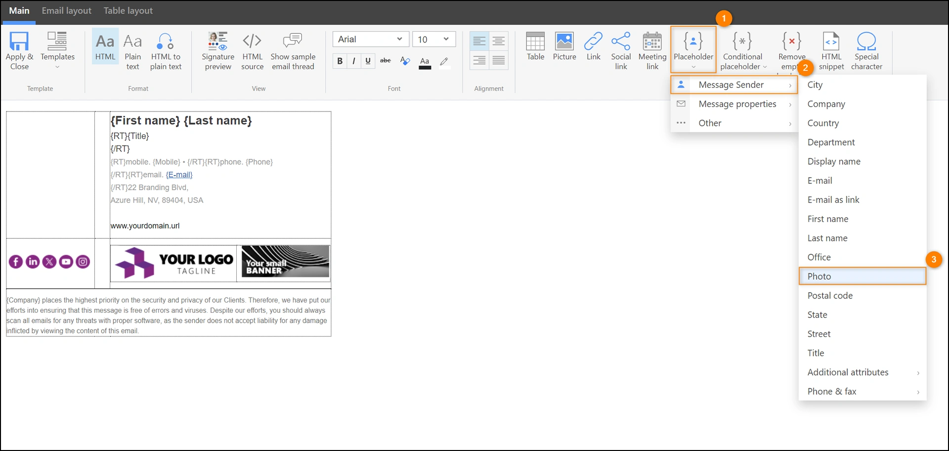 How to add users' photos to email signatures on Office 365