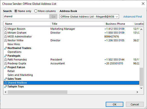 How to add signatures to Office 365 shared or resource mailboxes