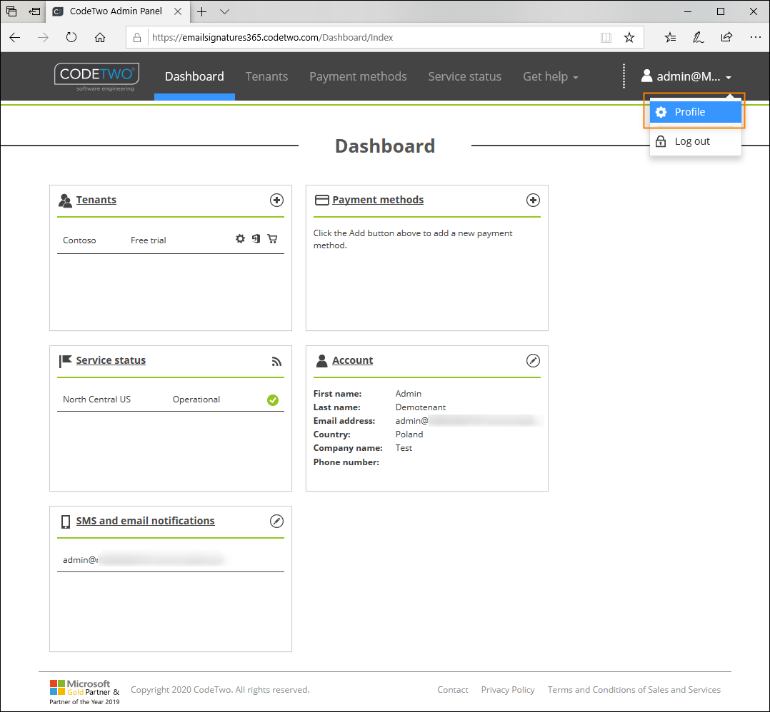 What are Contact ID and Tenant Association ID and where to find them