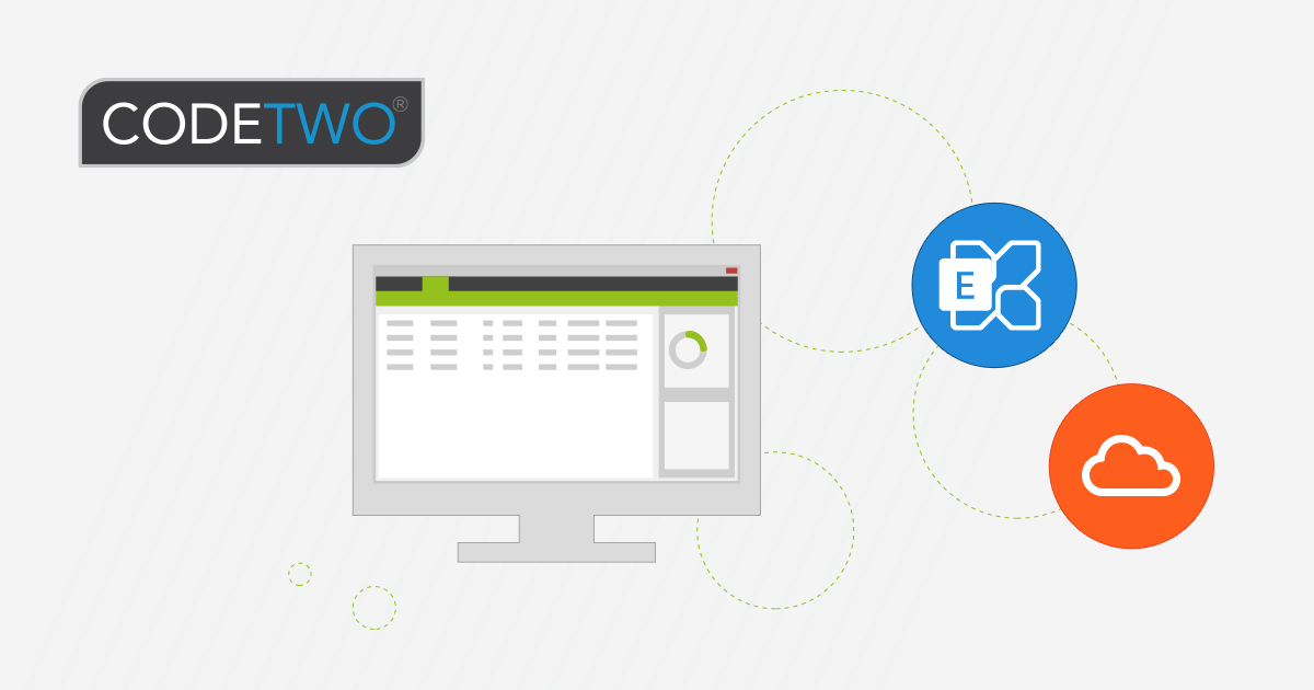 CodeTwo Exchange and Office 365 migration software