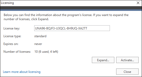 Licensing - Activation | CodeTwo Office 365 Migration User's manual Licensing - Activation | CodeTwo Office 365 Migration User's manual