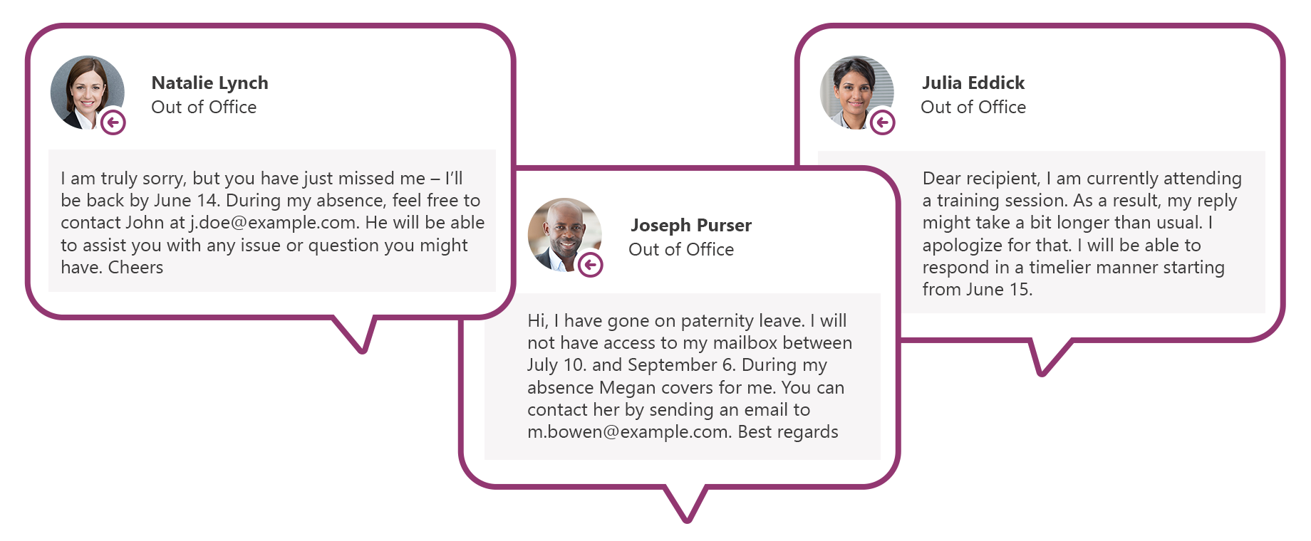 A quick guide on automatic & out of office replies in Office 365