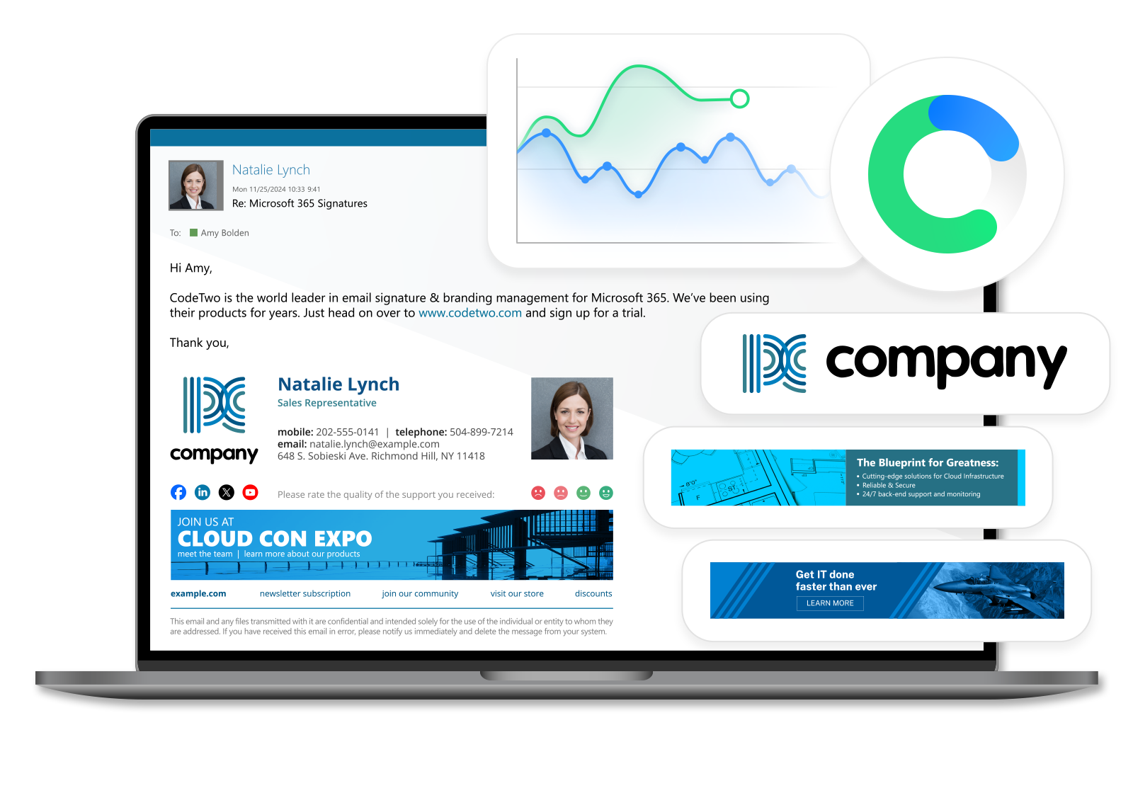 Microsoft 365 email signature software | CodeTwo