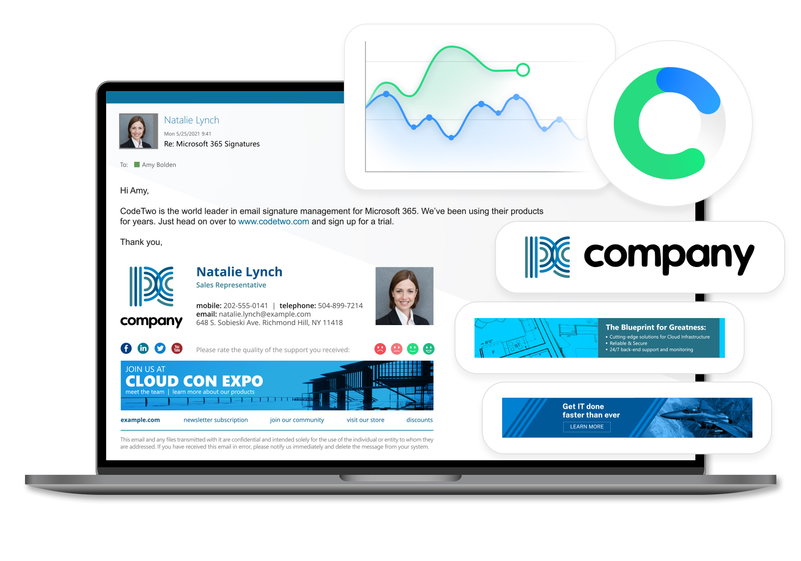 Office 365 (Microsoft 365) email signature software | CodeTwo