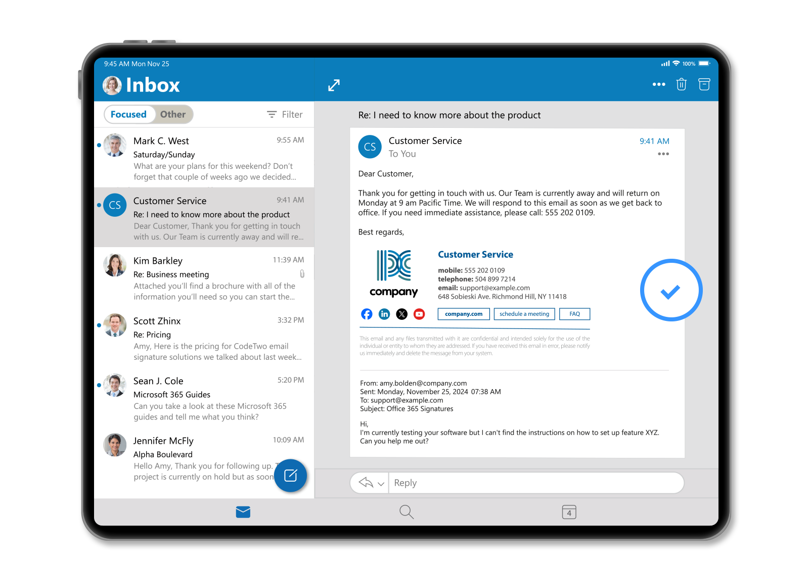 Microsoft 365 email signature software | CodeTwo