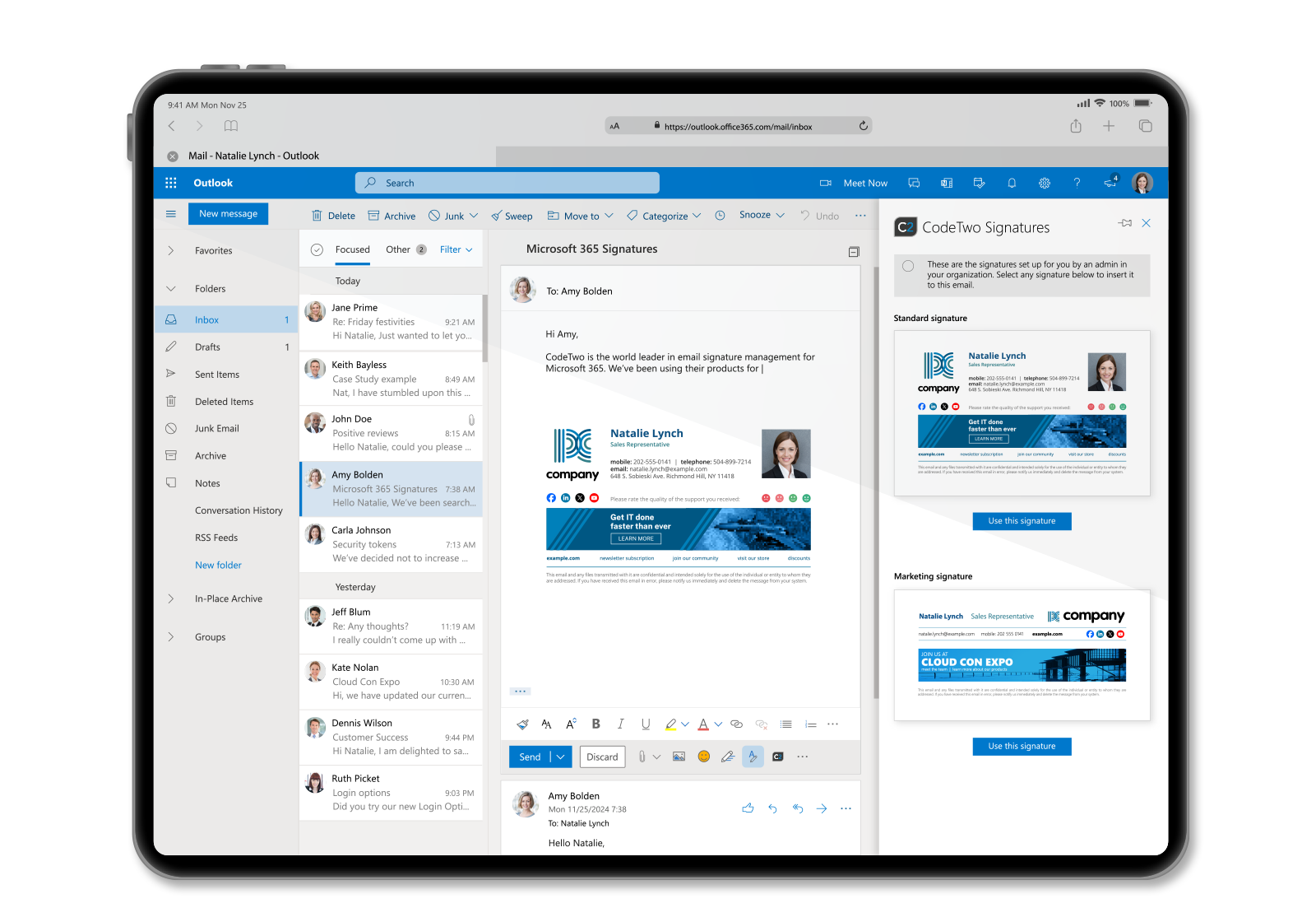 Microsoft 365 email signature software | CodeTwo