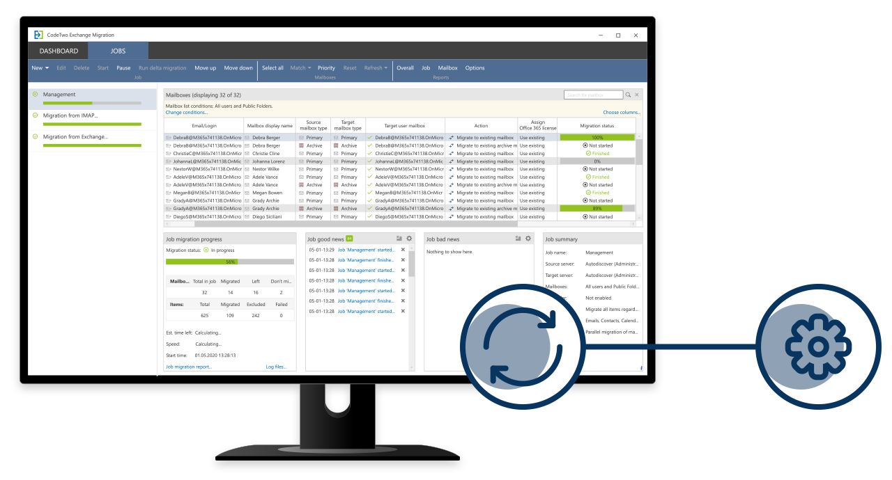 Self-service application