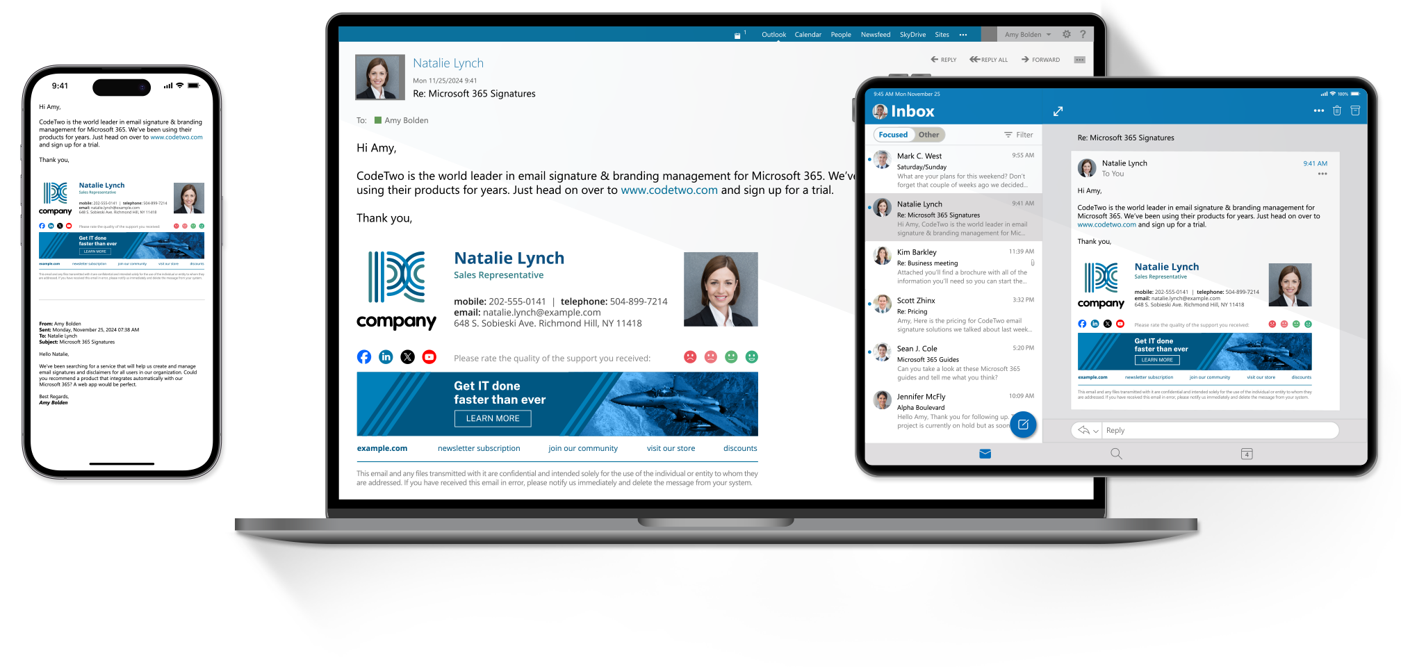 Microsoft 365 email signature software | CodeTwo