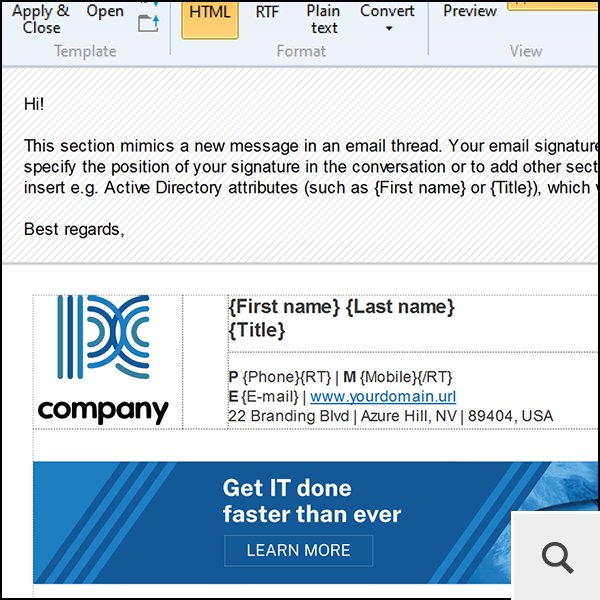 CodeTwo Email Signatures On-prem - How does it work?