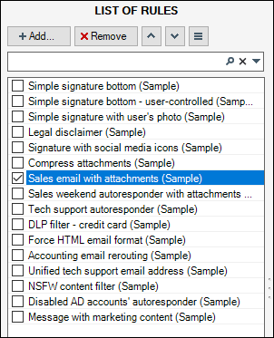 Settings and advanced features - Importing/exporting settings and rules | CodeTwo Exchange Rules ...
