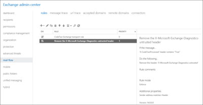 How to fix problems with message headers in Office 365
