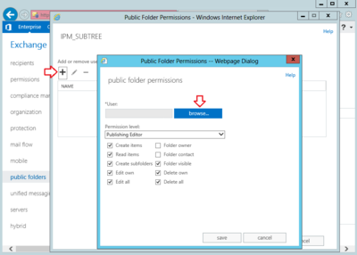 How to create public folders in Microsoft Exchange and Office 365