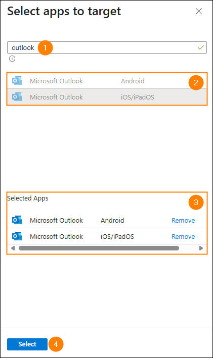 How to disable default email signatures in mobile Outlook apps using Intune