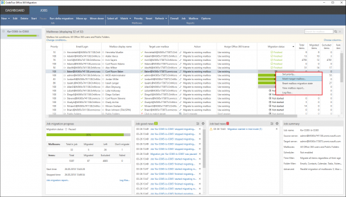 How to - Configure a migration job - Additional options for mailboxes ...