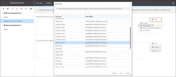 How to add personalized email signatures to emails sent from shared ...