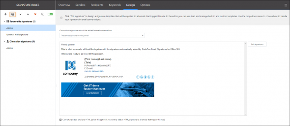 How to import an HTML signature template into CodeTwo email signature ...