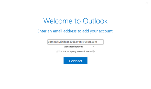 How to configure a Send-Only account in Outlook