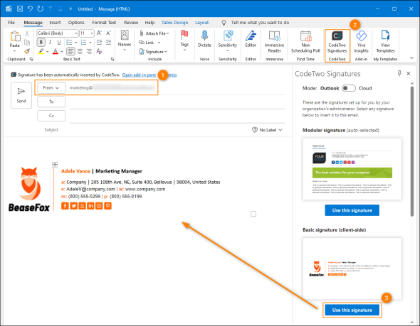 How to add personalized email signatures to emails sent from shared ...