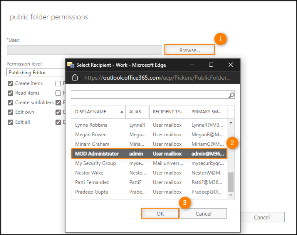 How to create public folders in Office 365 (Microsoft 365) and Exchange Server