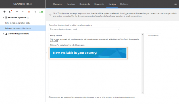 Examples of use - Use signatures with alternating banners | CodeTwo ...
