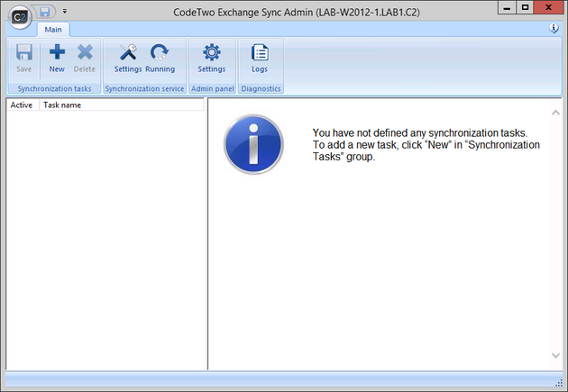 Quick guide to creating synchronization tasks Quick guide to creating synchronization tasks