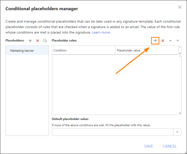 Email signatures - Design your signature - Conditional placeholders | CodeTwo Email Signatures ...