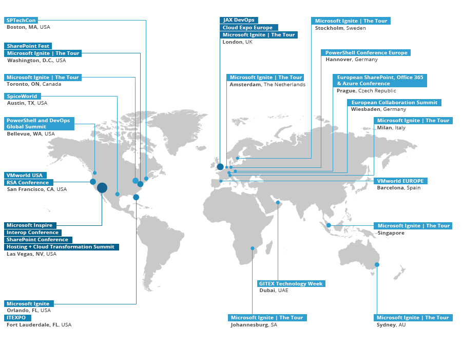 IT conferences for administrators in 2019